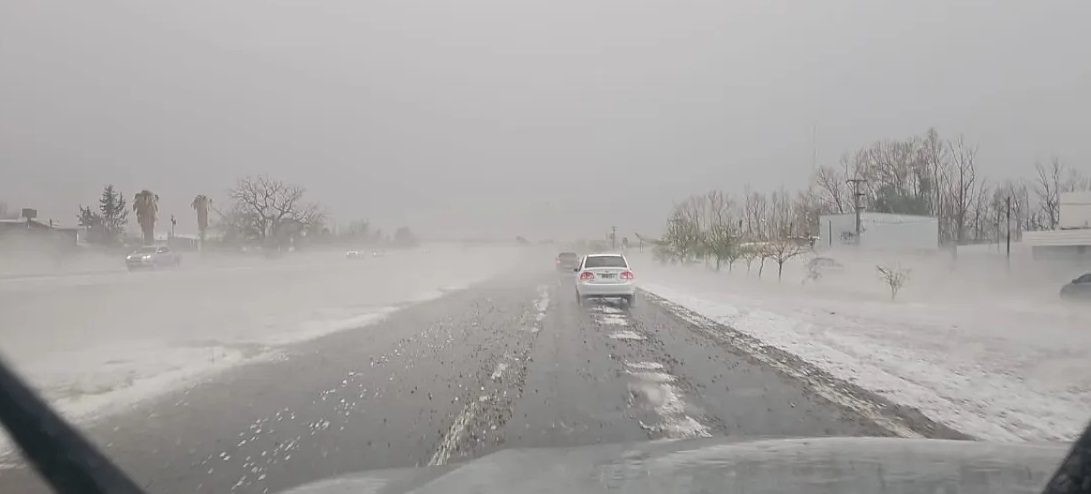 PANORAMA DESOLADOR: Las imágenes de la devastadora tormenta de granizo ...