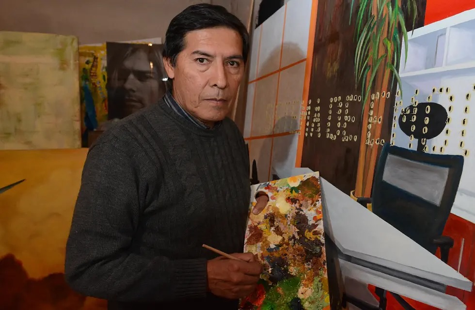 Guaymallén despide al gran artista plástico Egar Murillo - Diario Mendoza
