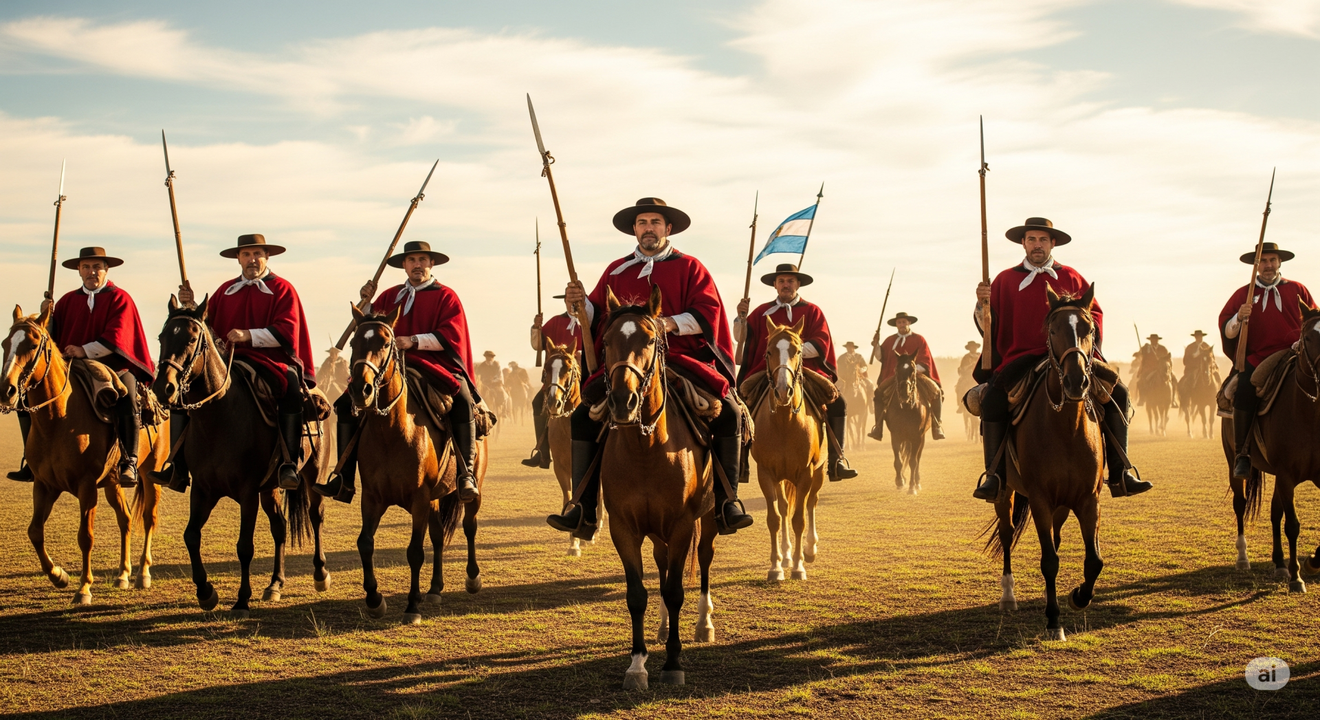 Por qué los gauchos de Güemes usaban ropa roja: el símbolo del poncho ...