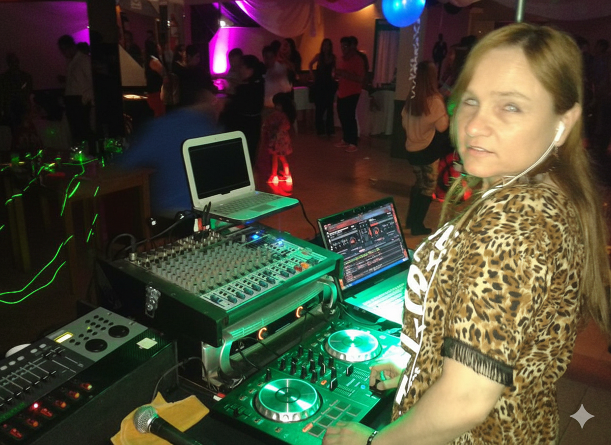 Las mil batallas de Silvia, una DJ no vidente que elije siempre luchar ...