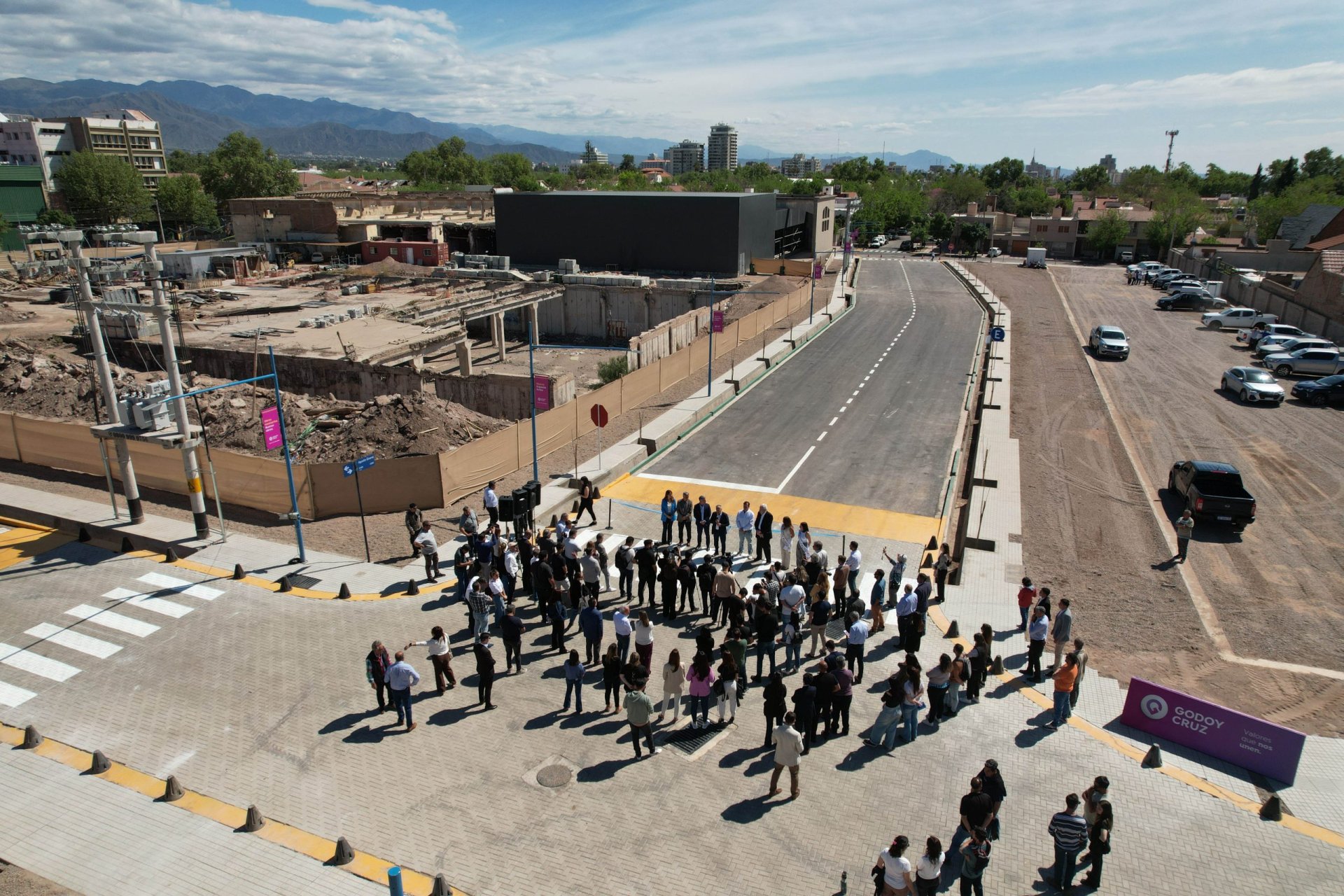 Godoy Cruz inauguró la primera etapa de la transformación del Centro ...