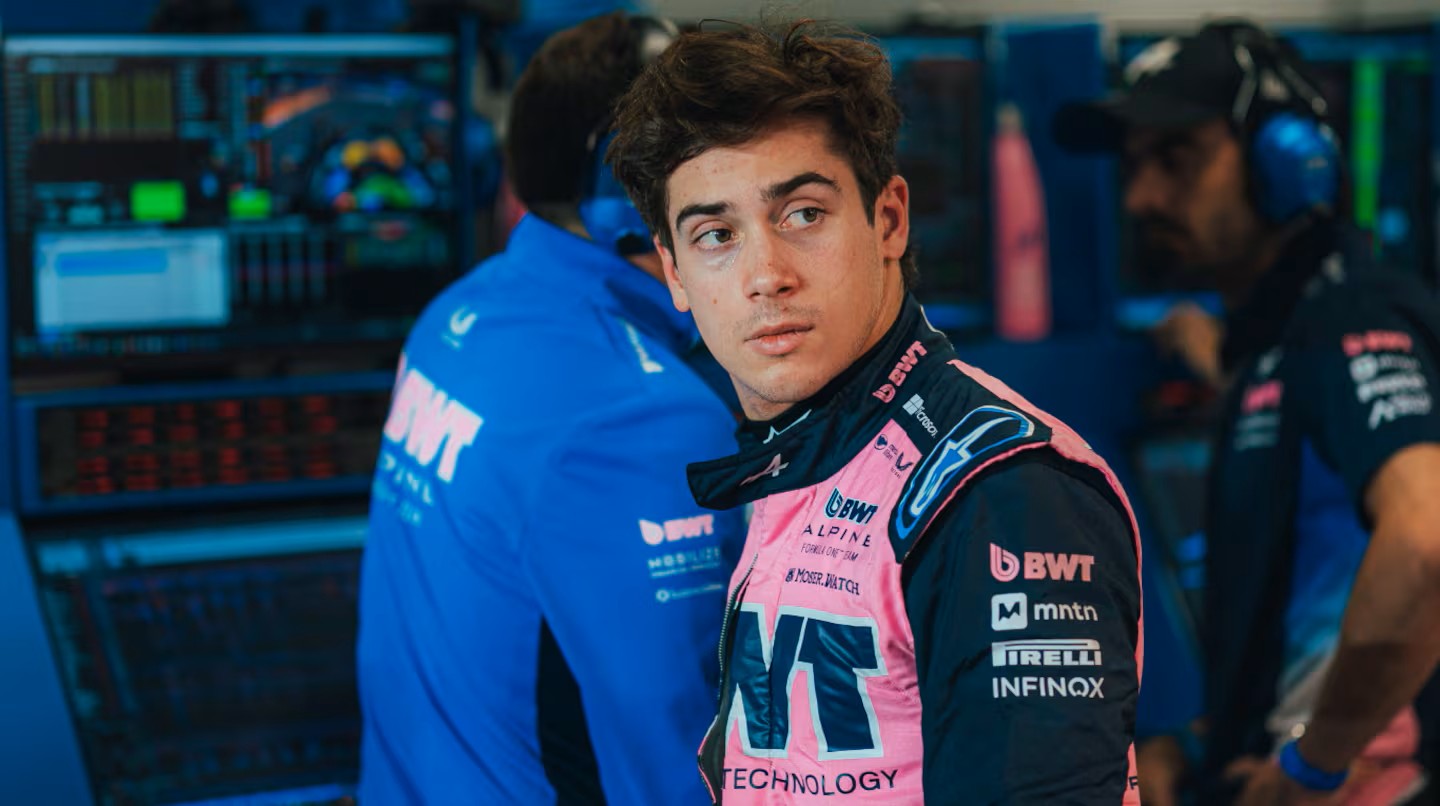 La Fórmula 1 confirmó qué número usará Franco Colapinto en la temporada ...